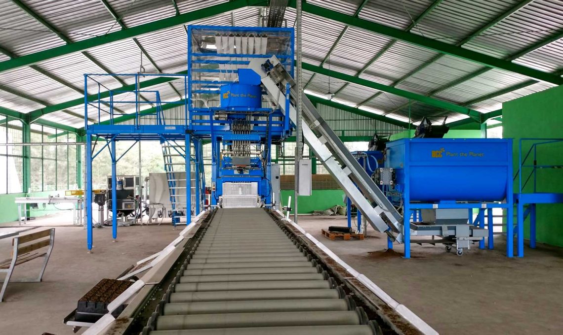 Fully-Automatic Multi-Row FiberCell Filling Machine - Fibercell